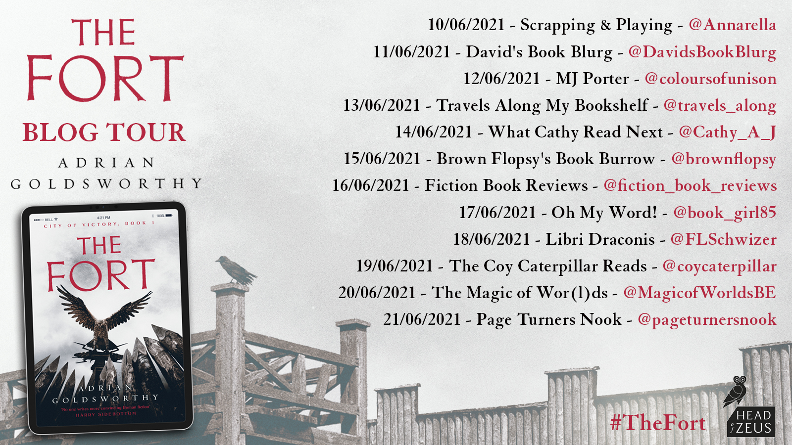 Blog Tour: The Fort – Adrian Goldsworthy – Libri Draconis