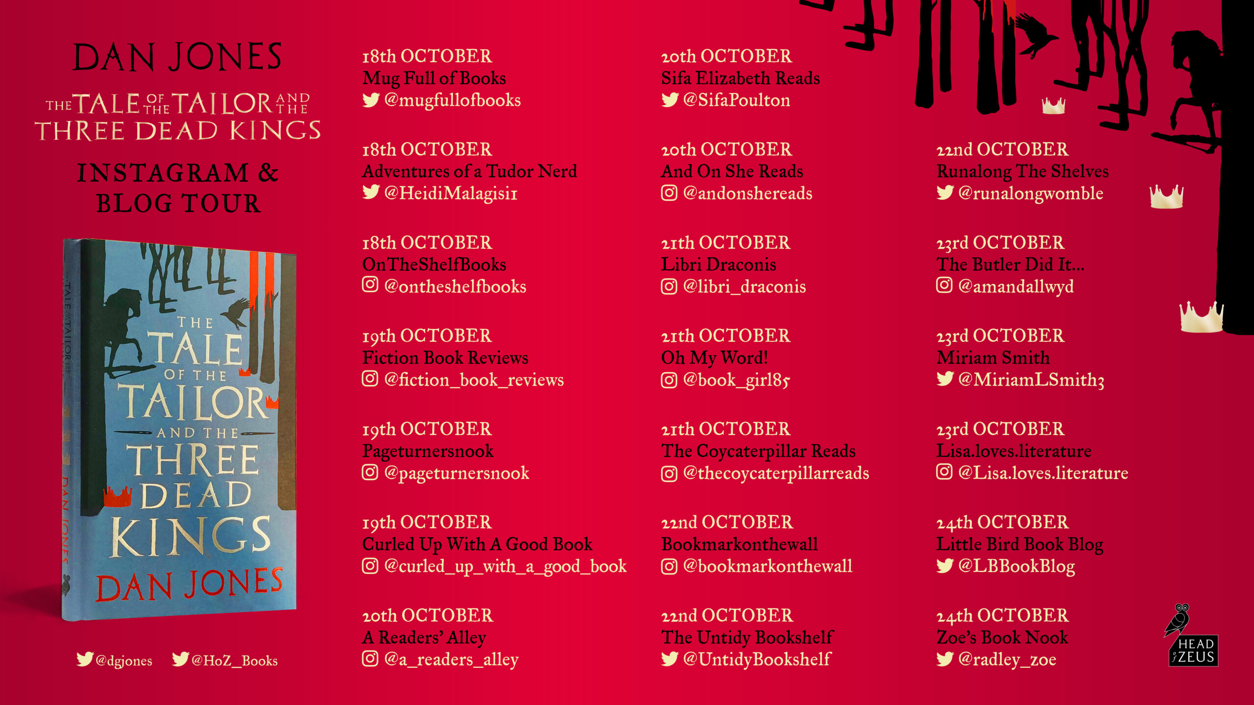 Blog Tour: The Tale of the Tailor and the Three Dead Kings – Dan Jones ...